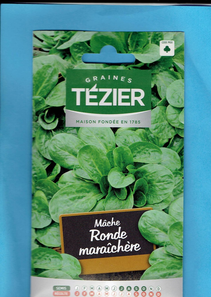 Tézier graine Mâche - Ronde maraîchère | Droguerie Moderne